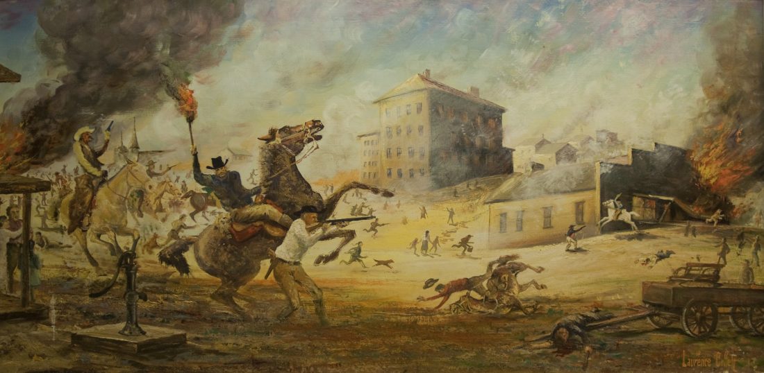 Photo gallery: Artistic interpretations of Quantrill’s Raid | News ...
